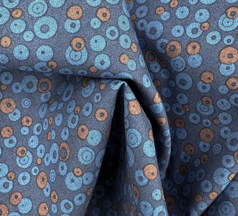 Retro Circle Print Shirt - Woodies Clothing