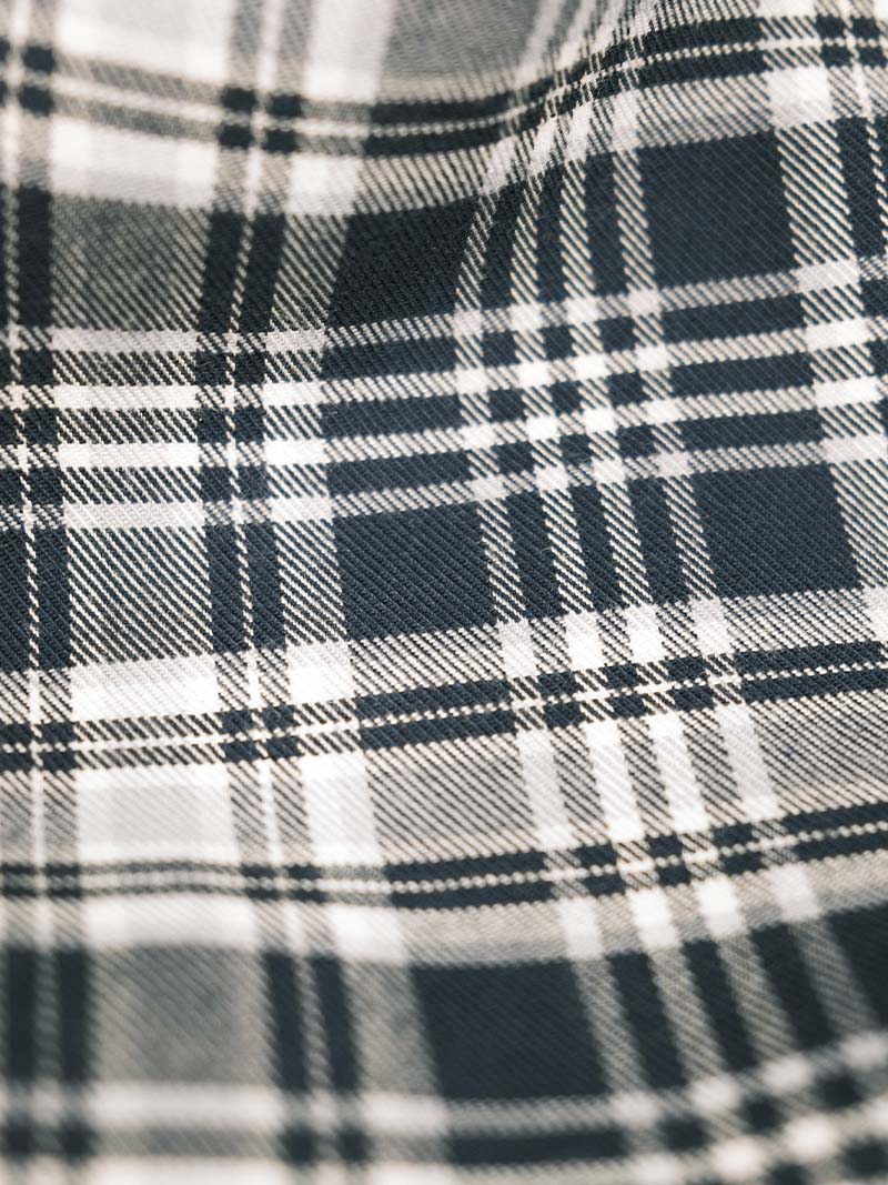 Black Plaid Performance Flannel