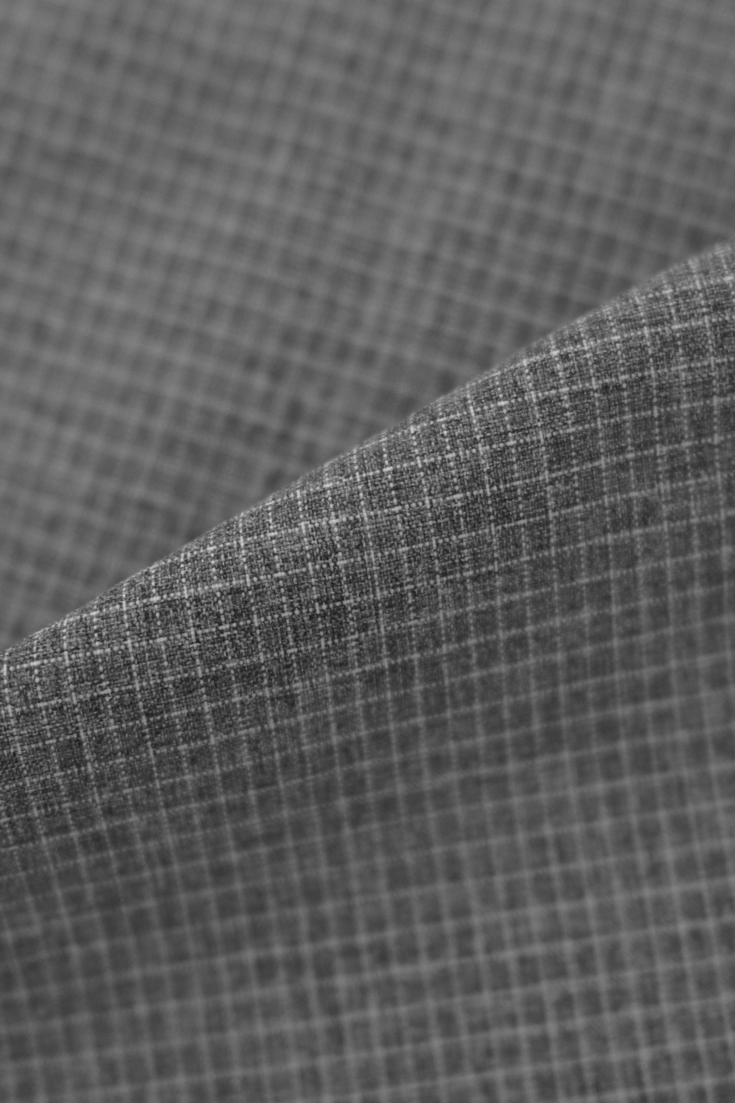 Men's Heathered Grey Micro Grid Performance Shirt - Woodies